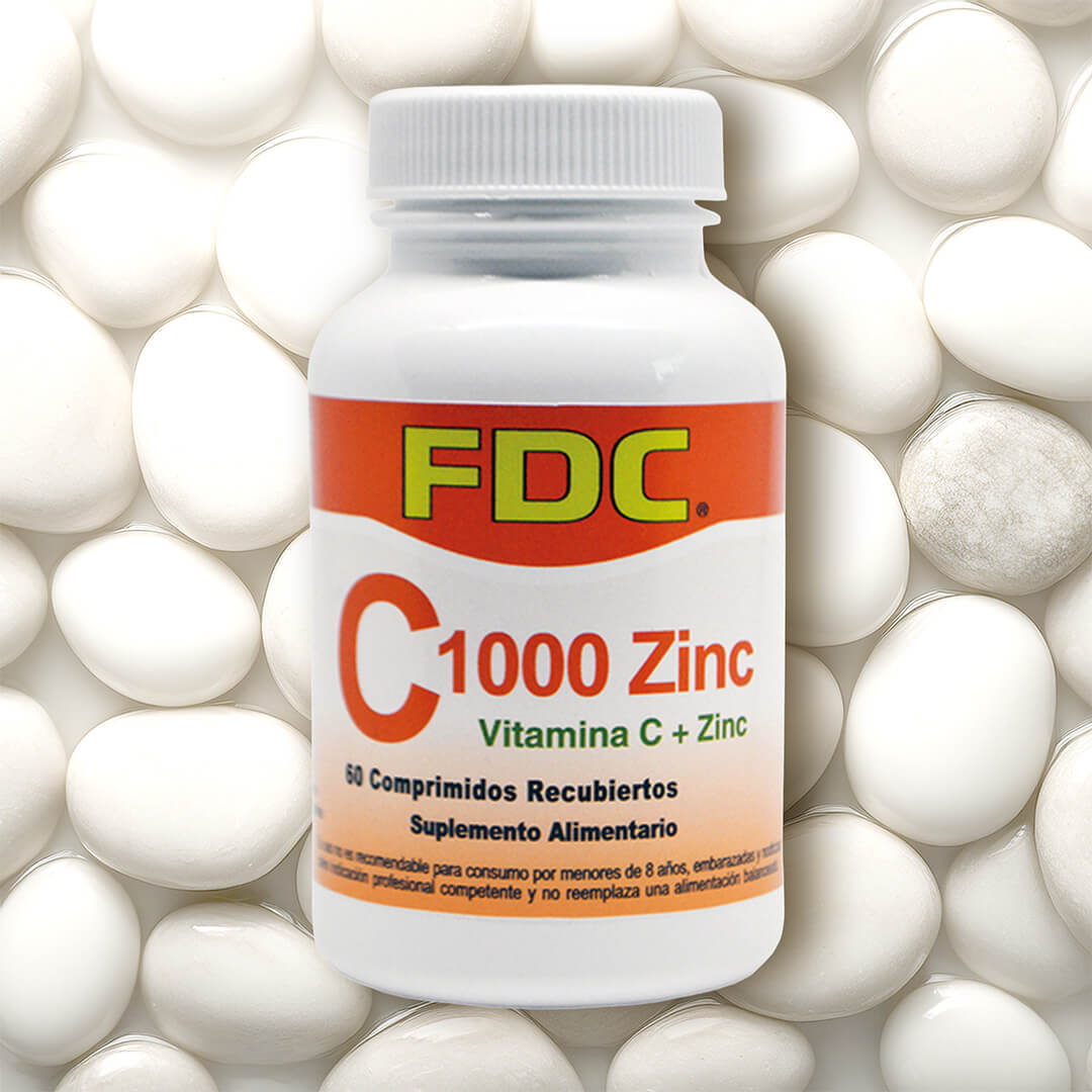 Vitamina C 1000 Mg + Zinc - 60 Comprimidos - Dra Eulalia Latorre Cigliuti